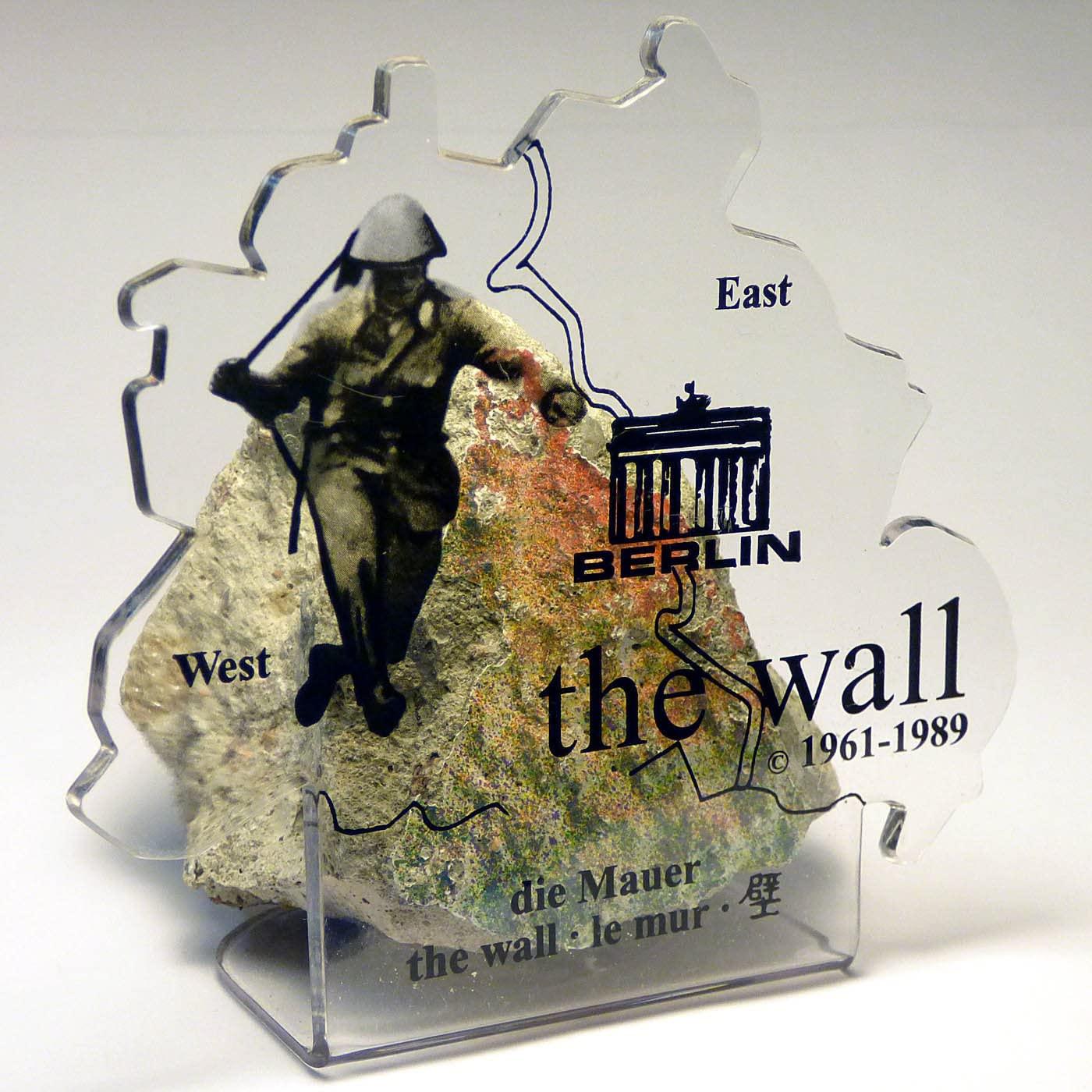 Authentic Piece of the Berlin Wall with CoA- Conrad Schumann "Jump To ...